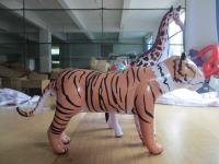 China Custom PVC Inflatable Tiger Model 1.5m Long for Advertising Promotion Party Decoration for sale