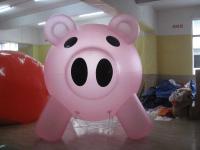 China wholesale customized PVC Inflatable pink pig for advertising inflatables for sale