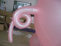 China wholesale customized PVC Inflatable pink pig for advertising inflatables for sale