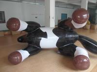 China Custom 2m Inflatable Horse Model for Decoration and Riding Play 0.4mm PVC for sale