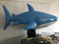 China Wholesale PVC Inflatable Shark Pool Toy 2m Custom Logo Children Water Play for sale