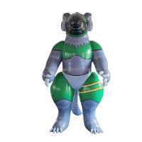China beile  customize cartoon giant  PVC inflatable monster protogen dragon for sale