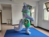 China beile  customize cartoon giant  PVC inflatable monster protogen dragon for sale
