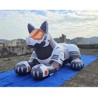 China beile customized large PVC inflatable mecha wolf  inflatable dog for sale for sale