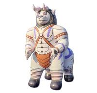 China Custom Large Inflatable Lion Centaur 2.5mH PVC Advertising Mascot for Events for sale