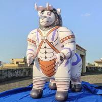 China Custom Large Inflatable Lion Centaur 2.5mH PVC Advertising Mascot for Events for sale