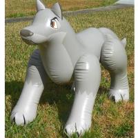 China Beile Customized High Quality  PVC Inflatable Wolf Dog Model For Sale for sale