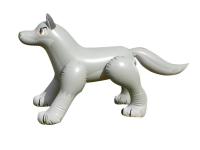 China Beile Customized High Quality  PVC Inflatable Wolf Dog Model For Sale for sale