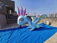 China Beile Customized PVC Inflatable Dragon With Wings For Advertising Decoration for sale