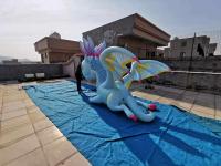China Beile Customized PVC Inflatable Dragon With Wings For Advertising Decoration for sale
