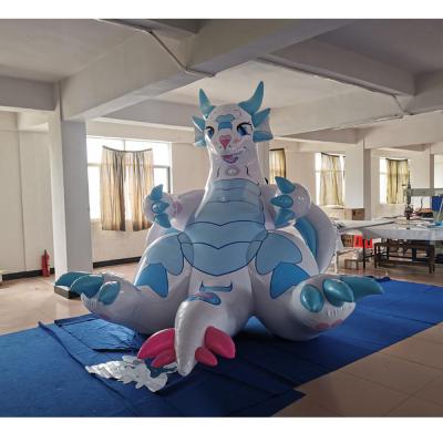 China BeiLe Customize quality new PVC inflatable crystal dragon for sales for sale