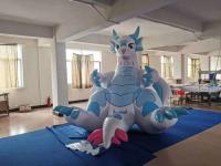 China BeiLe Customize quality new PVC inflatable crystal dragon for sales for sale