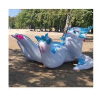China BeiLe Customize quality new PVC inflatable crystal dragon for sales for sale