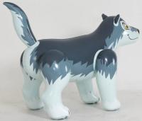 China Customized quality inflatable animals PVC inflatable wolf for courtyard decorations for sale