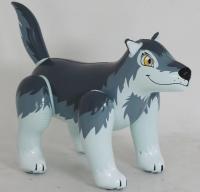 China Customized quality inflatable animals PVC inflatable wolf for courtyard decorations for sale