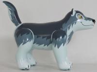China Customized quality inflatable animals PVC inflatable wolf for courtyard decorations for sale