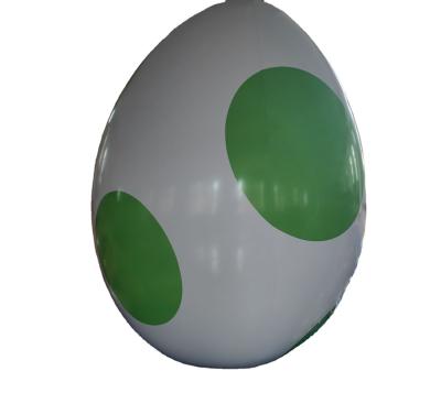 China Beile Customized Adult Size PVC Inflatable Egg Suit 180cm for Cosplay Recreation for sale