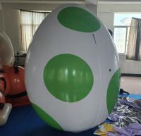 China Beile Customized Adult Size PVC Inflatable Egg Suit 180cm for Cosplay Recreation for sale
