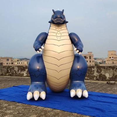 China Customized Giant Dragon PVC Inflatable Kaiju Monster 2.5m 3.5m Height for sale