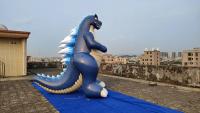 China Customized Giant Dragon PVC Inflatable Kaiju Monster 2.5m 3.5m Height for sale