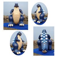 China Customized Giant Dragon PVC Inflatable Kaiju Monster 2.5m 3.5m Height for sale