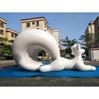 China Custom PVC Inflatable White Fox 7m x 4m Advertising Model for Promotions for sale