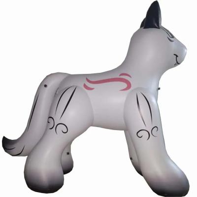 China HOT sale quality Beile PVC inflatable white wolf for adverting for sale