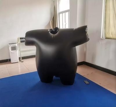 China Beile Hot sale Customized Inflatable Black Suit for Recreation for sale