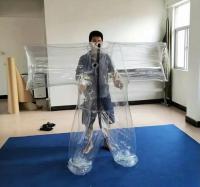 China Beile Customized OVC Inflatable Transparent Suit for Recreation for sale