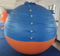 China Custom PVC Inflatable Blueberry Ball Suit 1.5M 1.7M Adult Toy for sale