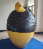 China BeiLe Customized Trendy Yellow Inflatable Costume Inflation Suit for sale