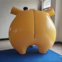 China BeiLe Customized Trendy Yellow Inflatable Costume Inflation Suit for sale