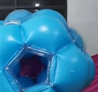 China Custom Inflatable Body Zorb Ball Suit 2.1m Diameter 0.4mm PVC for Adults Kids Outdoor Play for sale