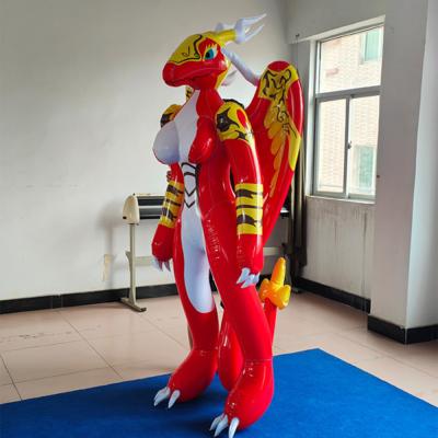 China BeiLe Customized New Inflatable dragon with big boobs for sales for sale