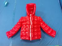 China Beile Customized Funny PVC Inflatable Down Jacket For Adult Cosplay for sale