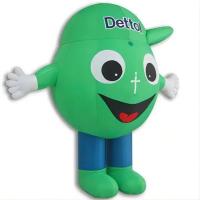 China Custom Inflatable Cartoon Character Suit 1.8m for Promotional Events and Parties for sale