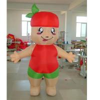 China Custom Inflatable Cartoon Character Suit 1.8m for Promotional Events and Parties for sale