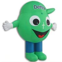 China Custom Inflatable Cartoon Character Suit 1.8m for Promotional Events and Parties for sale