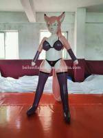 China BeiLe Customized PVC Inflatable Big Boobs Sexy Fox Girl With SPH for sale