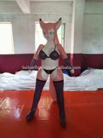 China BeiLe Customized PVC Inflatable Big Boobs Sexy Fox Girl With SPH for sale