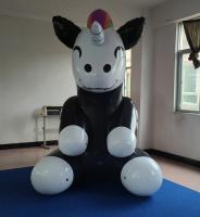 China 2023 Beile custom large inflatable cartoon PVC skeleton unicorn for sale