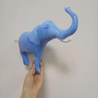 China Custom PVC Inflatable Elephant Toy for Children 30cm Long 0.18mm Thick for sale