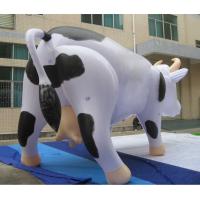 China Beile Customized cartoon giant inflatable cow for farm decoration for sale