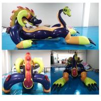 China BeiLe Customized quality New Inflatable purple dragon for advertising for sale