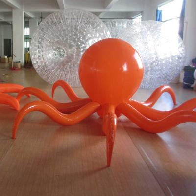 China Customized Giant Inflatable Octopus 5m Wide for Indoor Outdoor Decoration for sale