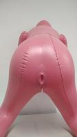 China Customized quality PVC  pink  Inflatable doll for adversting for sale