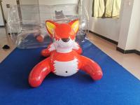 China Custom Beile Cartoon PVC Inflatable red foxes large inflatable pool toys for sale
