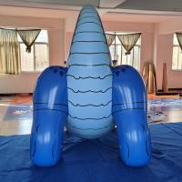 China BeiLe Custom PVC Inflatable Blue Kaiju Dragon 3m for Party Promotion for sale