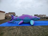 China 2023 Beile custom giant inflatable dragon PVC inflatable mosasaur dragon model for sale