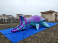 China 2023 Beile custom giant inflatable dragon PVC inflatable mosasaur dragon model for sale
